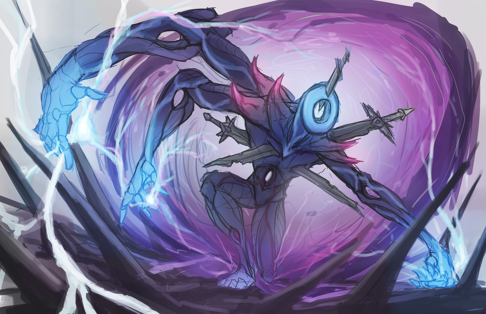 ArtStation - The unknown cursed being