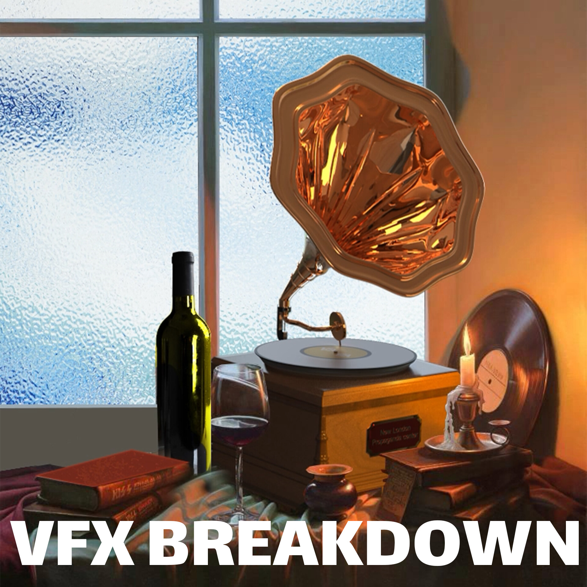 ArtStation - My first VFX project | Gramaphon