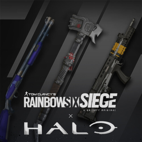 ArtStation - R6 x Halo Siege Elite Weapon skins
