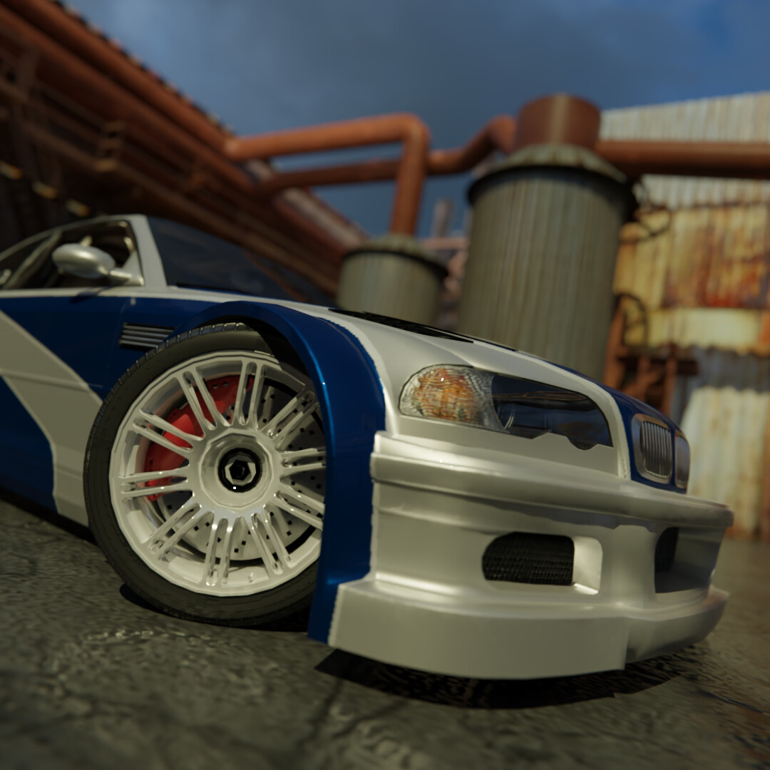 ArtStation - NFS MW BMW