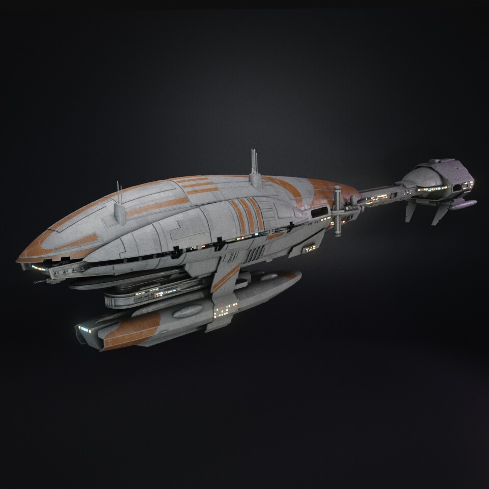 ArtStation - Hynestian class-Star Cruiser