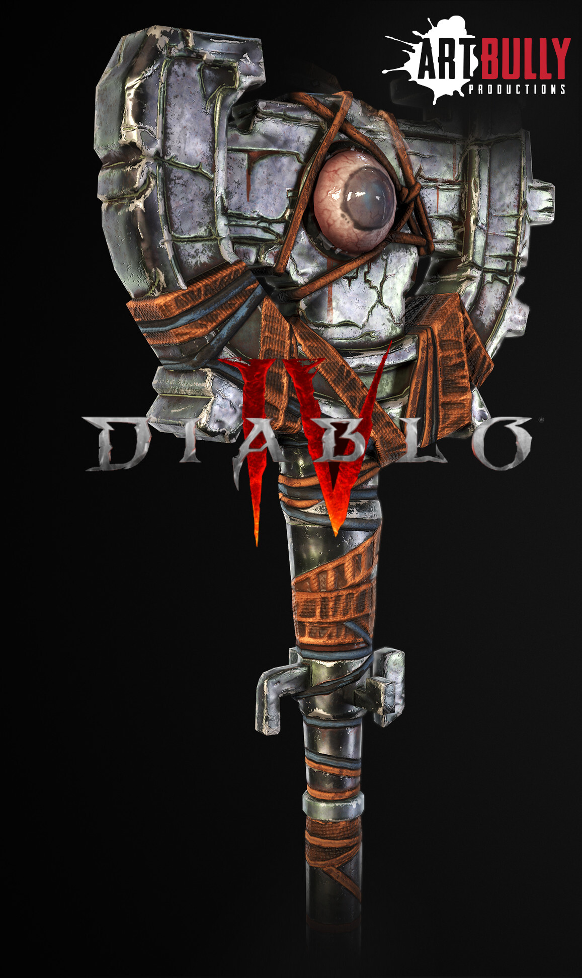 ArtStation - Diablo IV - Weapons - Host-of-chaos || Host-of-chaos-dagger