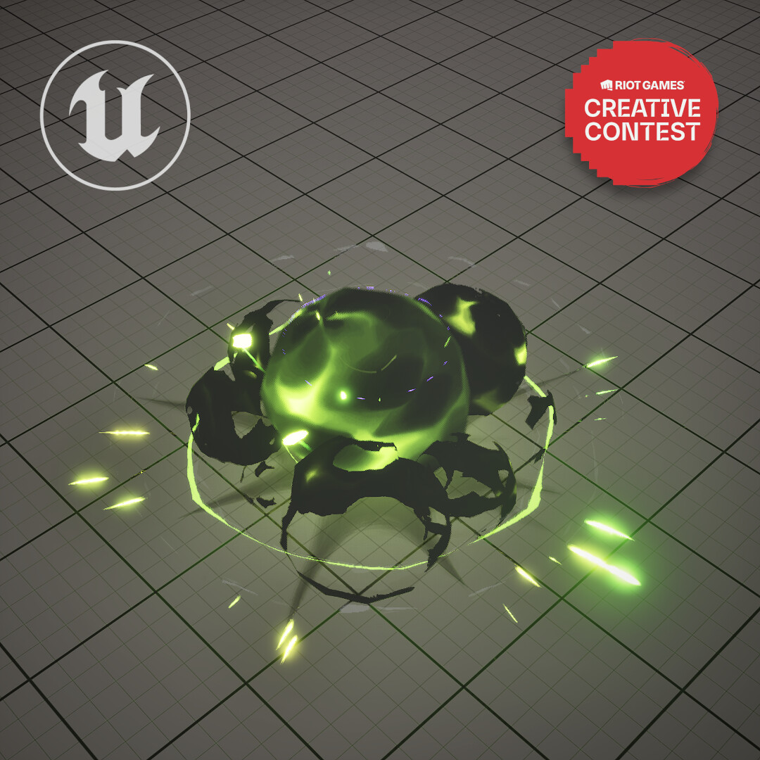 ArtStation - Toxic Explosion VFX - Riot Games Creative VFX Contest 2023 ...