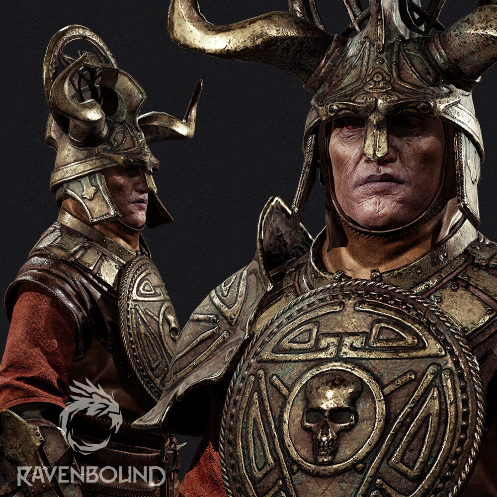 ArtStation - Ravenbound - Cultist boss