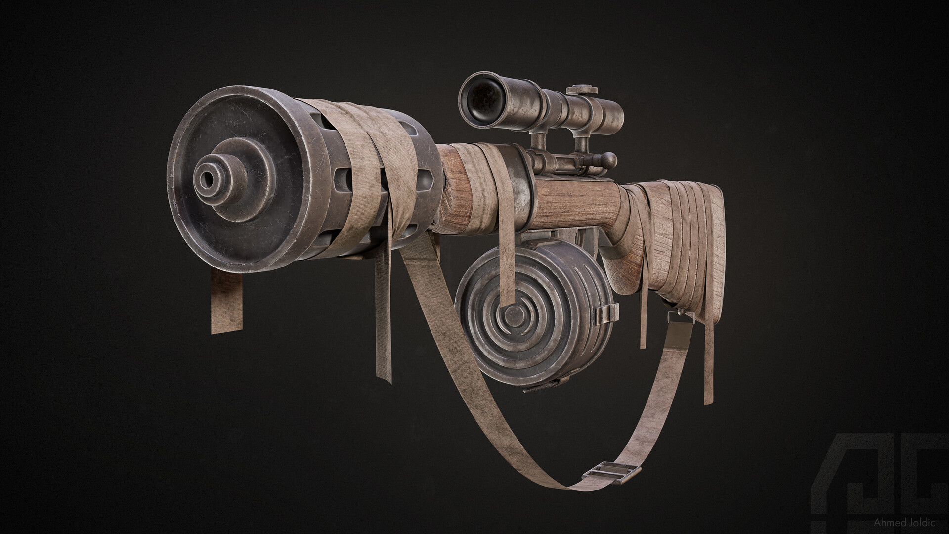 ArtStation - Rust Rifle