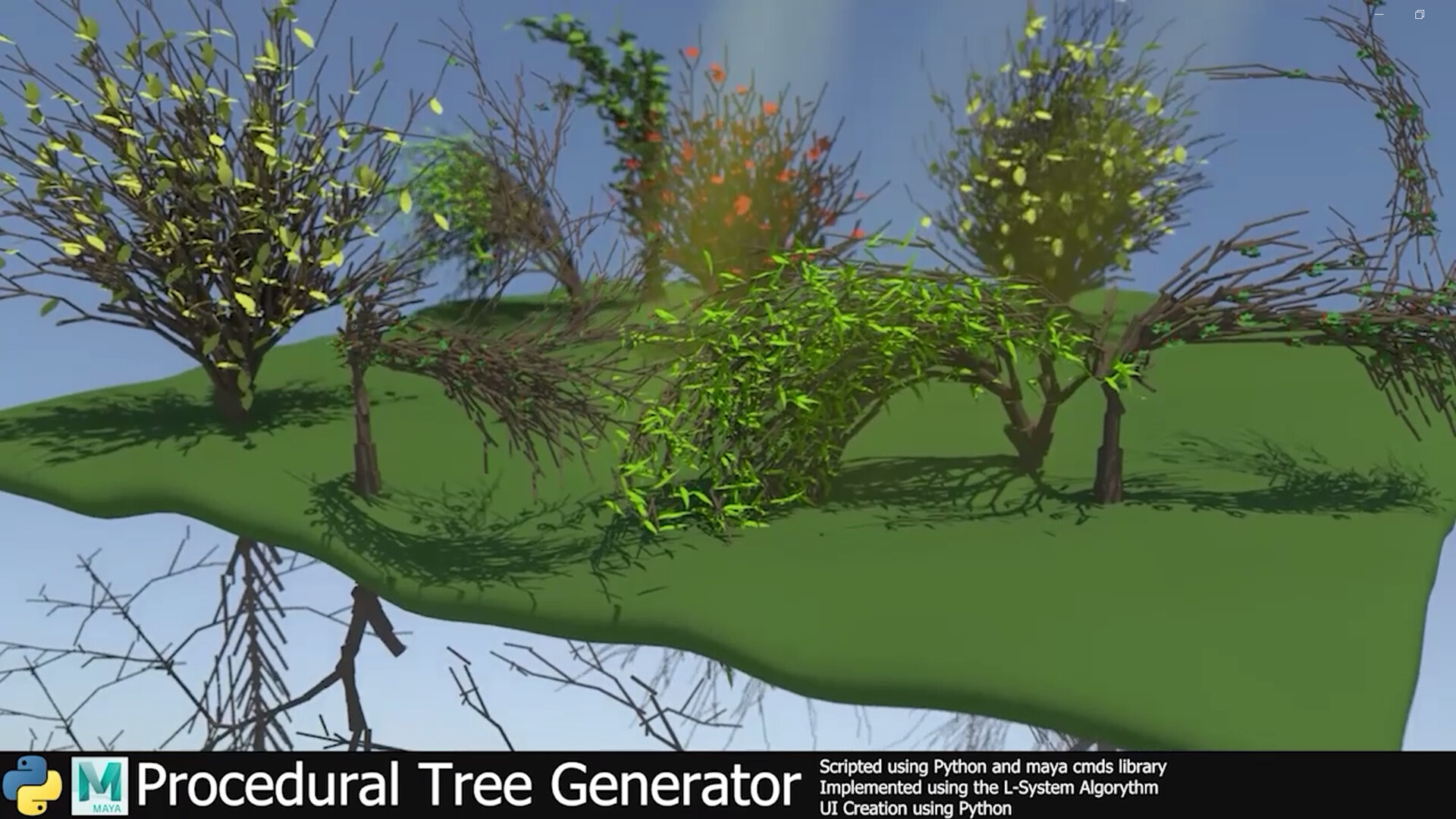 ArtStation - L-System Maya Python