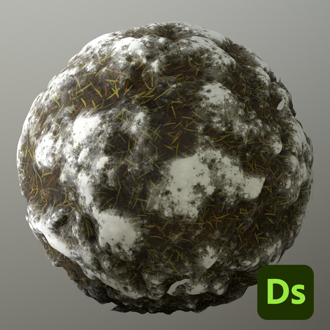 ArtStation - Thawing grass