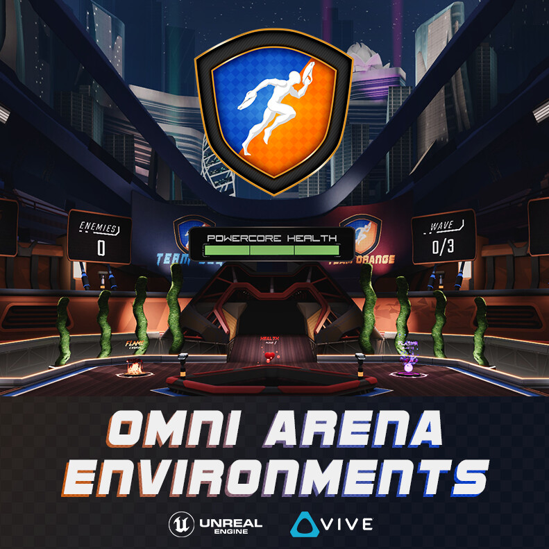 Nicholas Kippes - Omni Arena: Environments