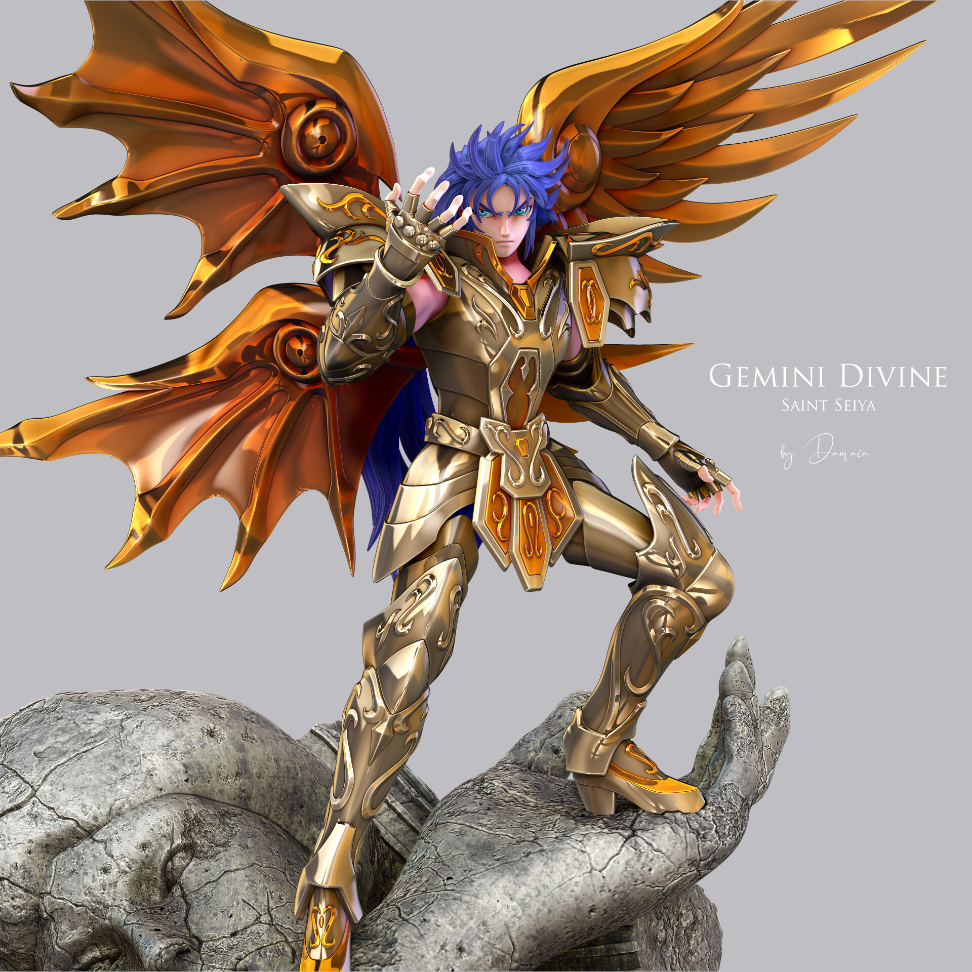 ArtStation - Saint Seiya - Saga / Gemini Divine