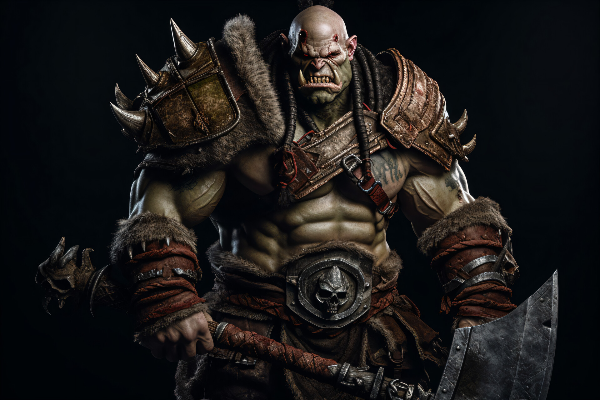 ArtStation - 3D World of Warcraft Orc