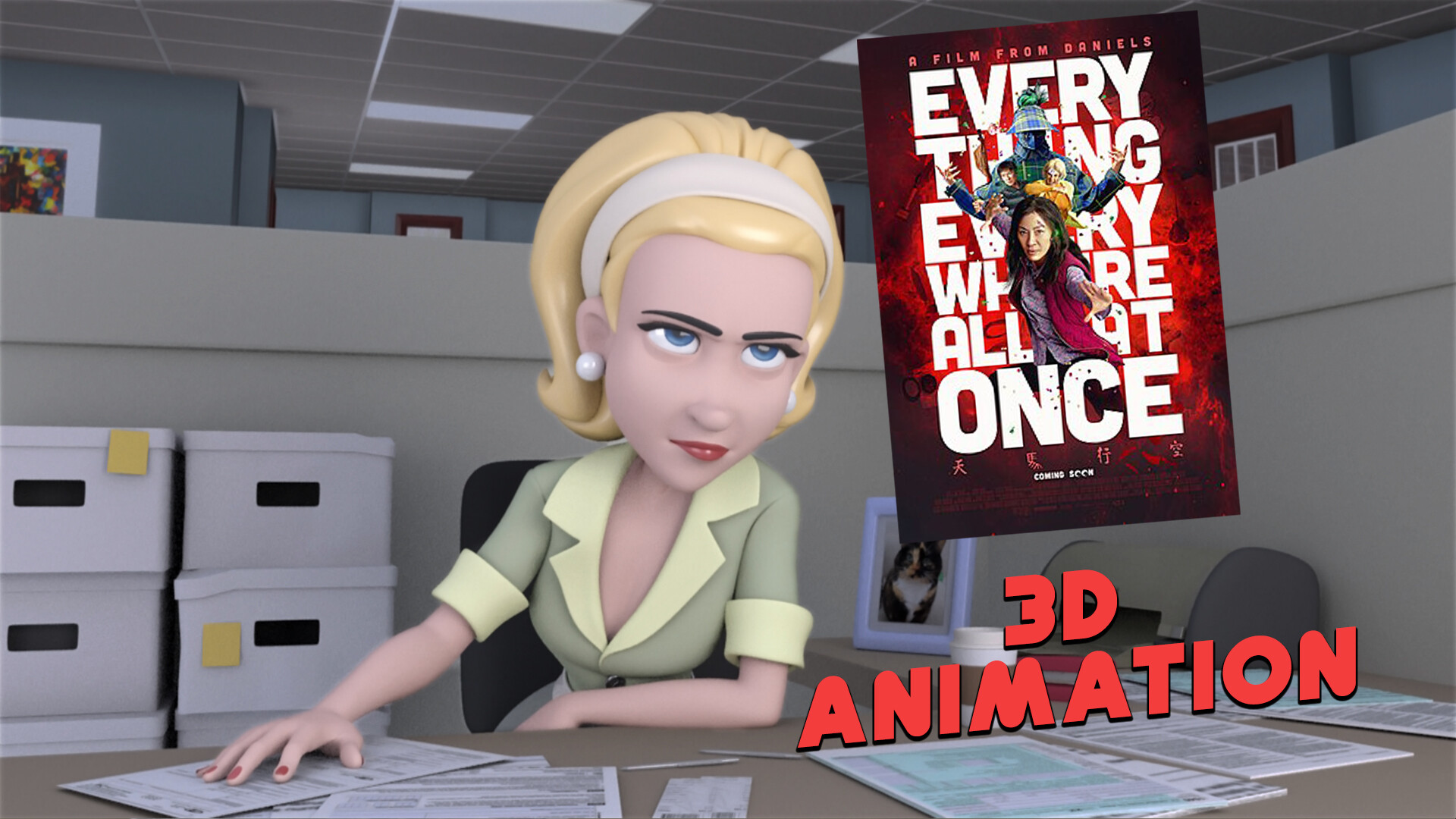 ArtStation - "Everything Everywhere All At Once" 3D Animation