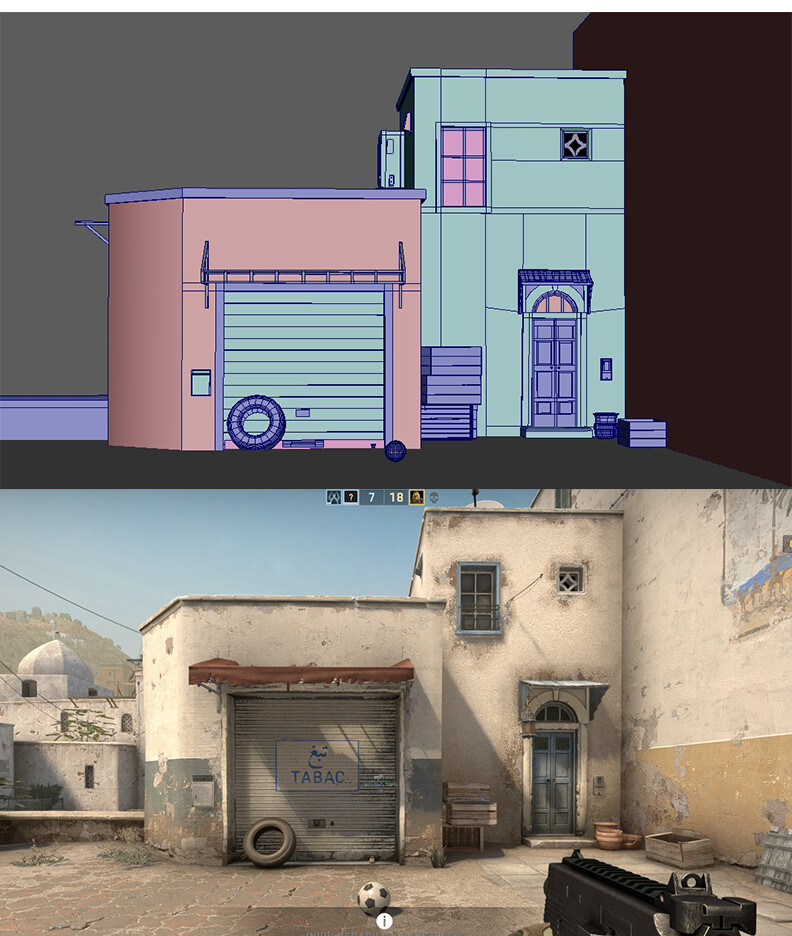 ArtStation - Dust ll Maya Recreation