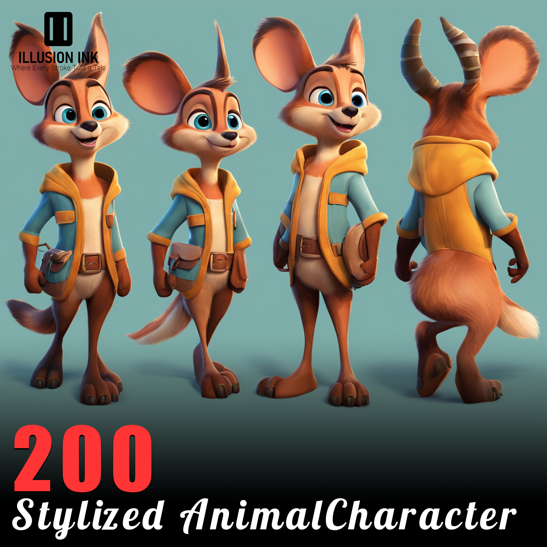 ArtStation - 200 Stylized Animal Character Reference Pictures