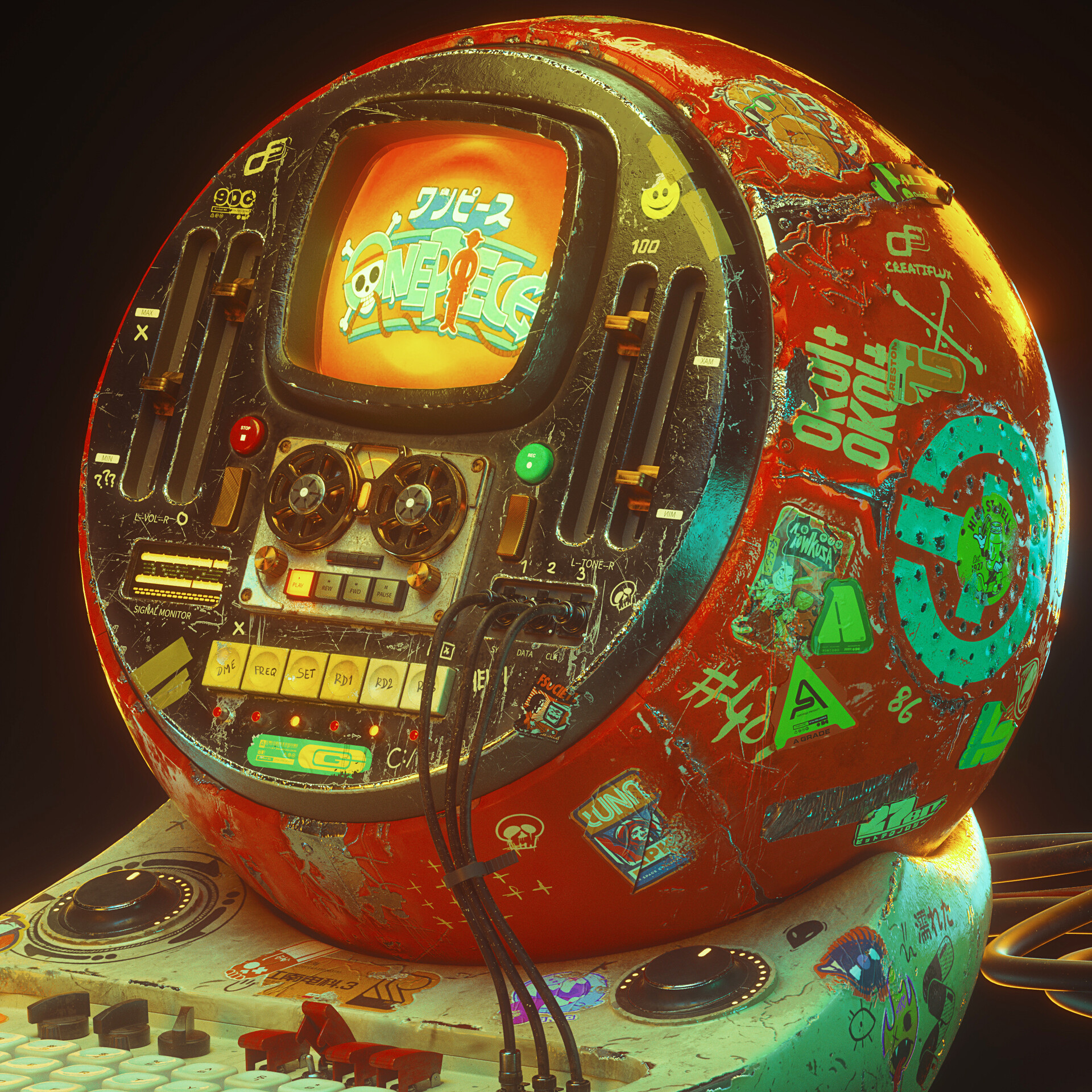 ArtStation - TVA holoprojector