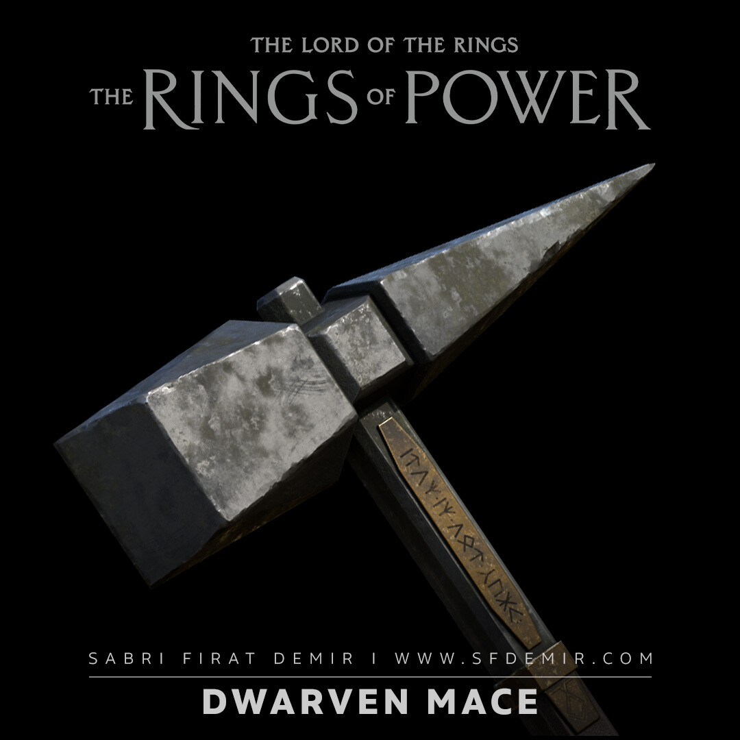 ArtStation - Mace - The Rings of Power