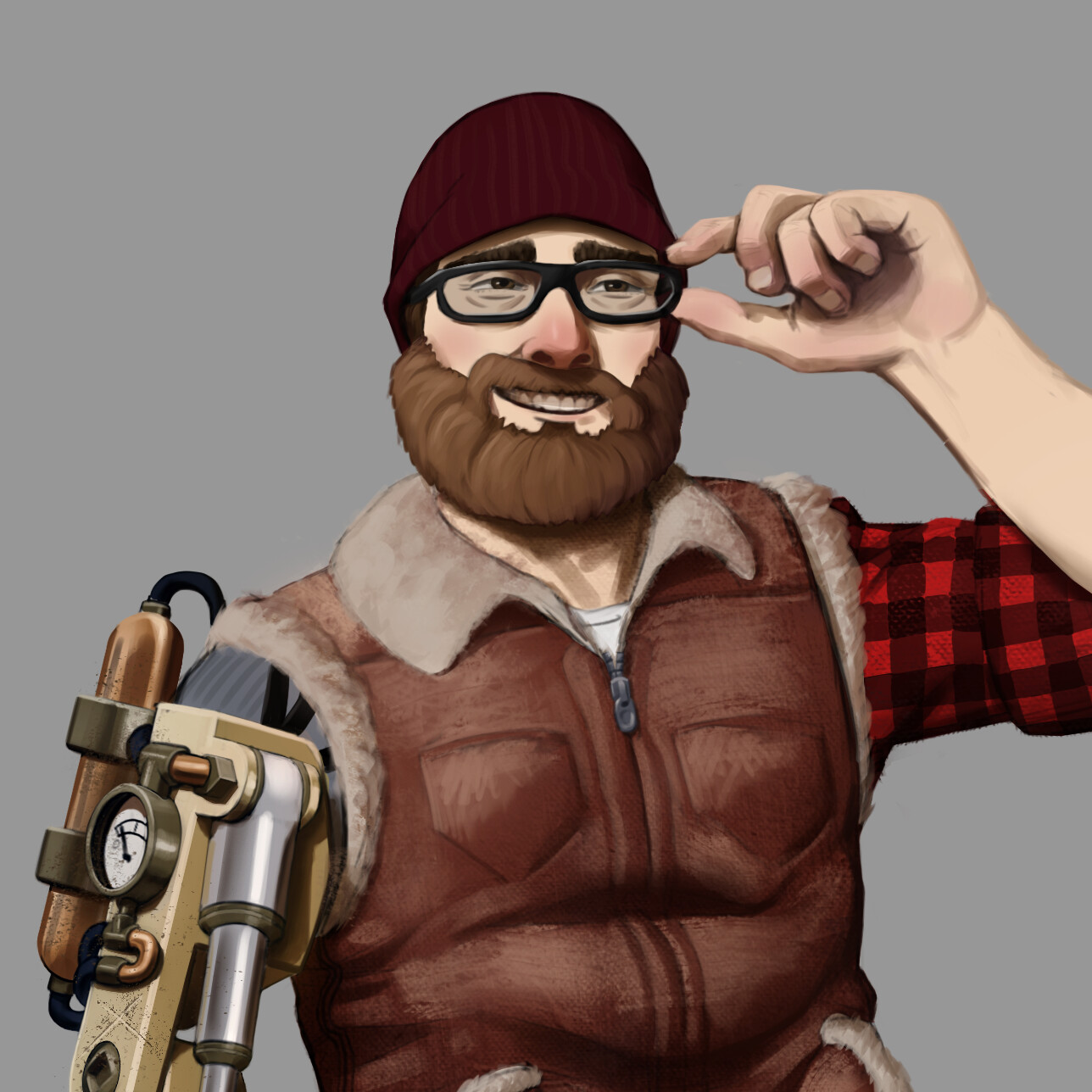 ArtStation - Lumberjack Commission