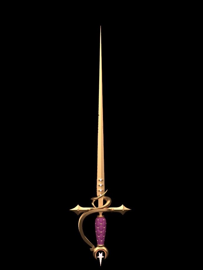 ArtStation - Sword Model Prop