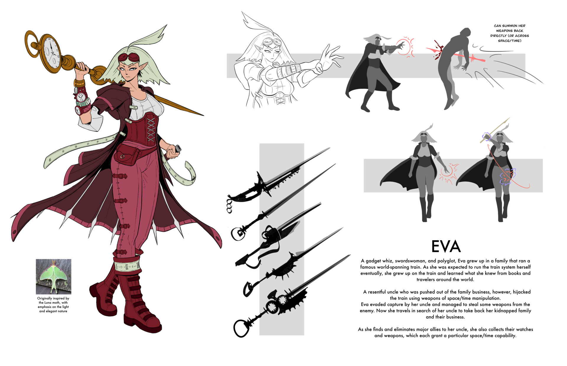 ArtStation - Project: CRIMSON BLADE | EVA