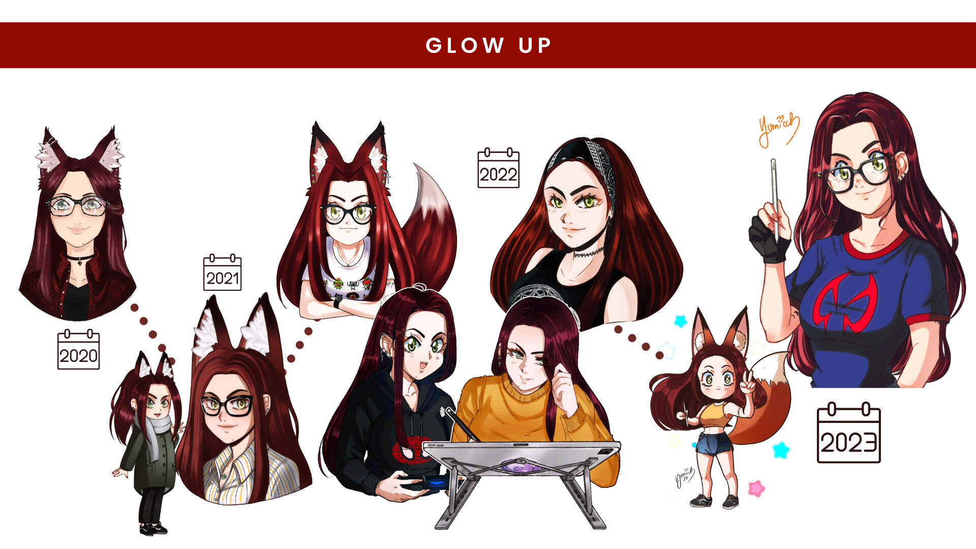 ArtStation - Glow up through my avatar