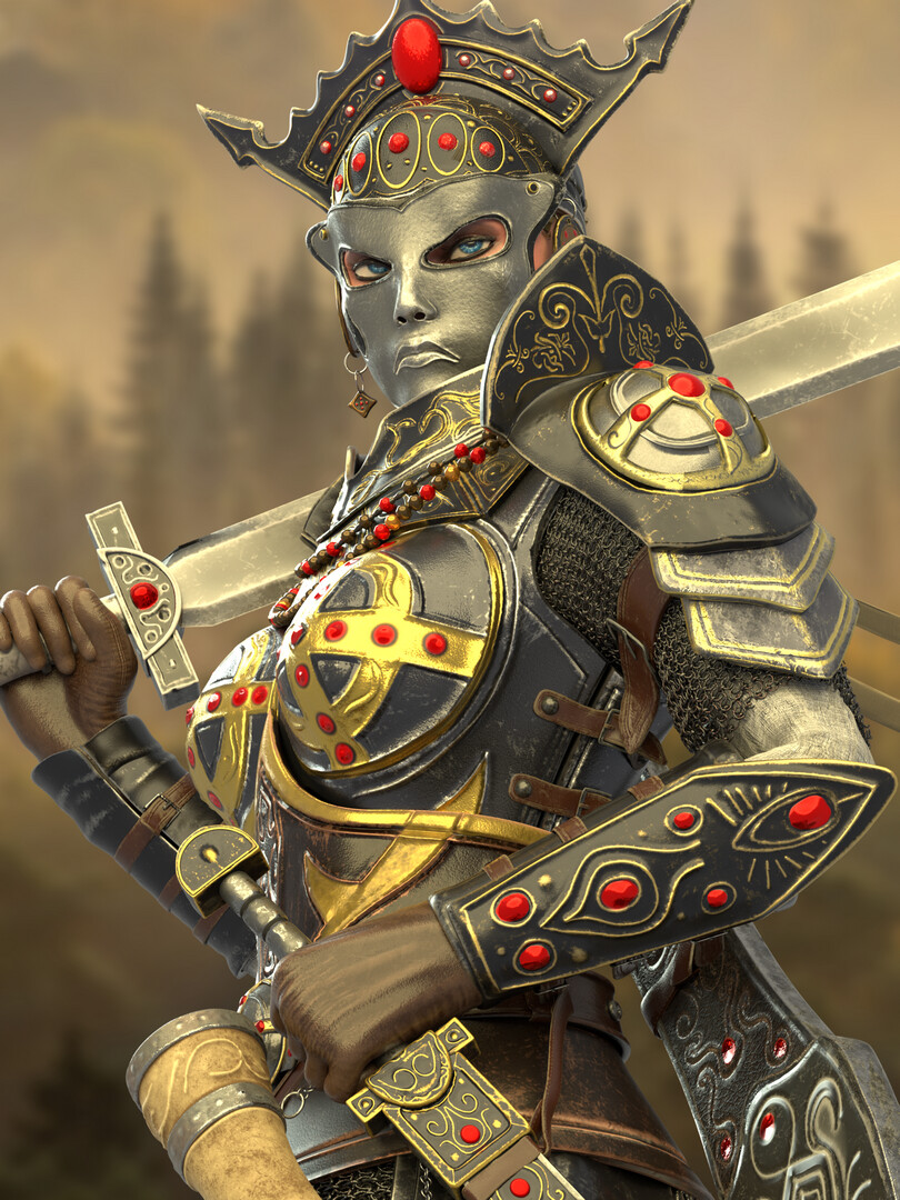 ArtStation - Princess Never-A-Smile