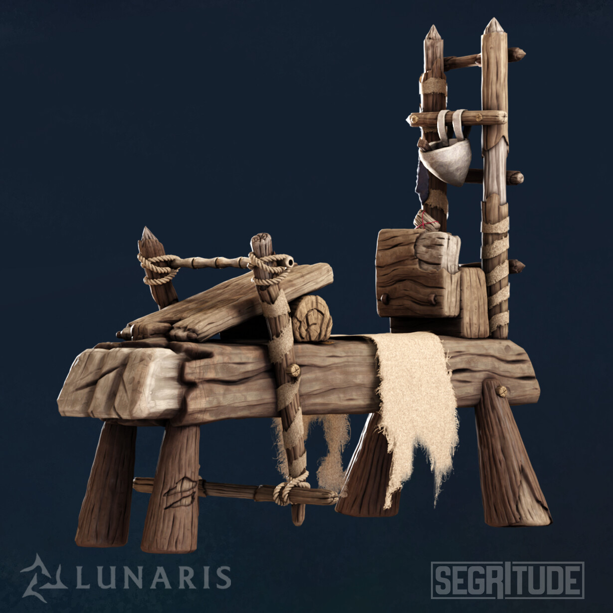 Yurusen - Whispering Woodland Crafting Bench: Where Wonders are Woven