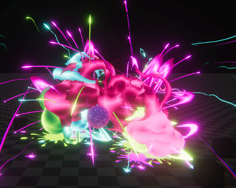 ArtStation - Exploding Paint Balls (Unity VFX)