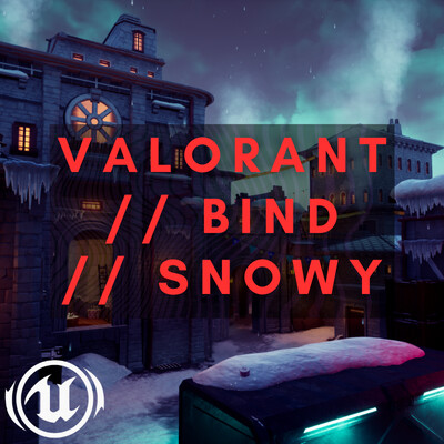 ArtStation - Valorant / Bind / Re-Imagined(Snowy Version)