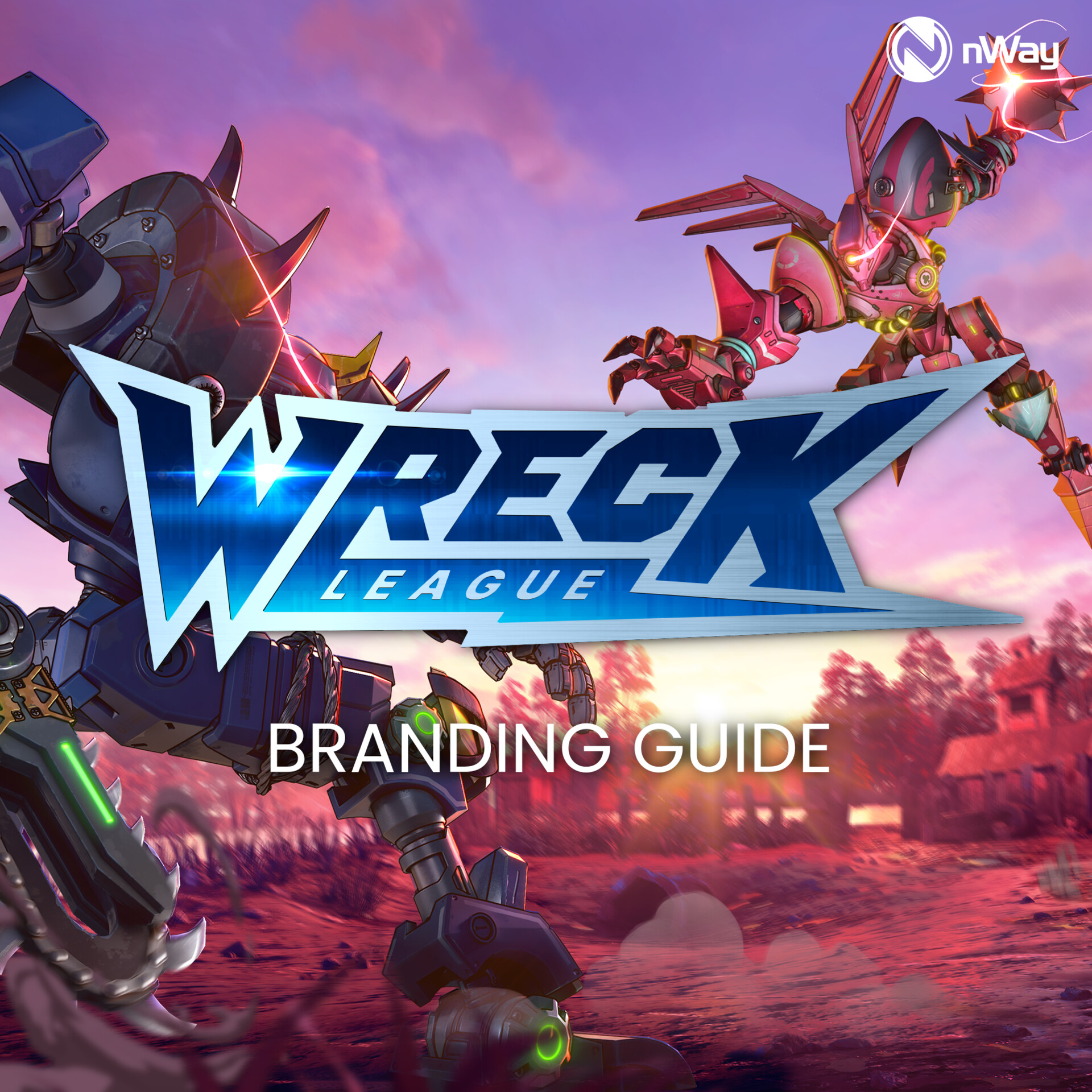 ArtStation - Wreck League Branding Guide
