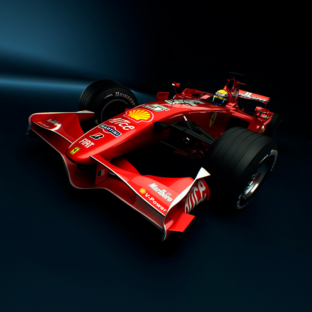 ArtStation - Ferrari F1 F2007
