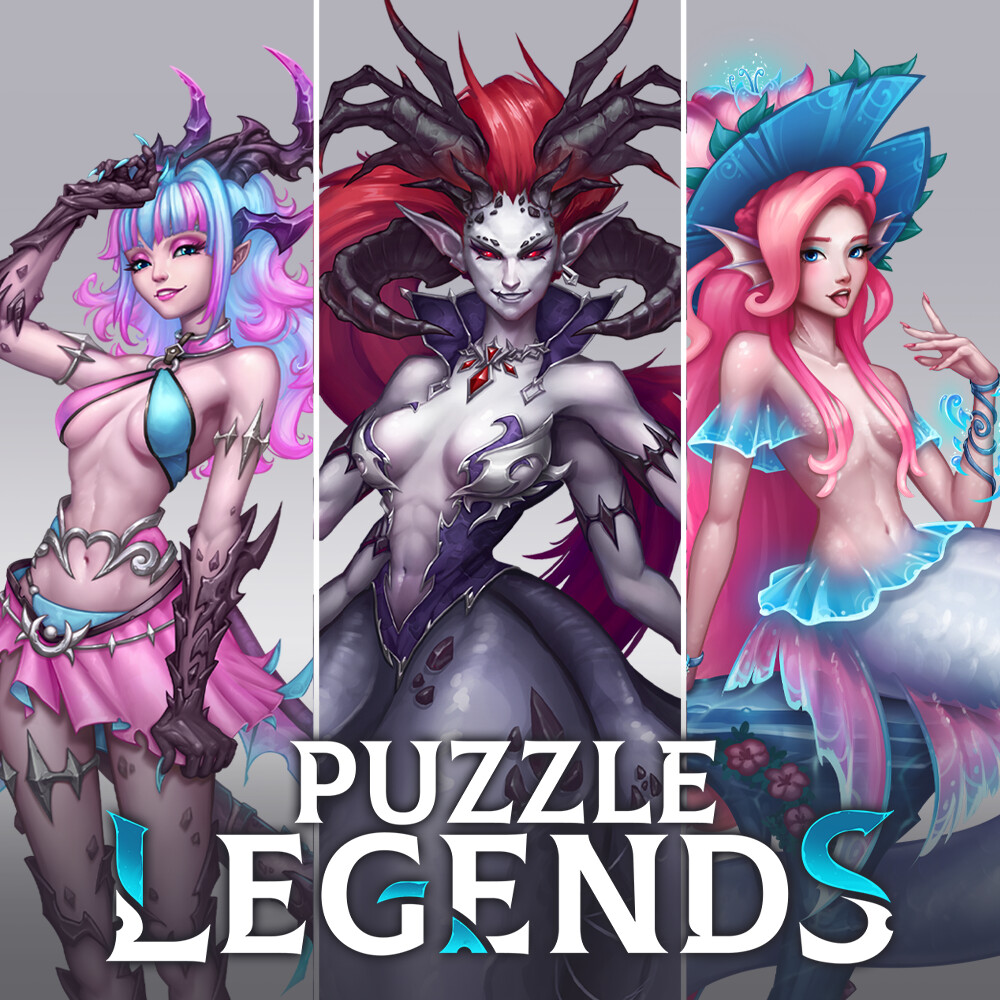 ArtStation - Puzzle Legends