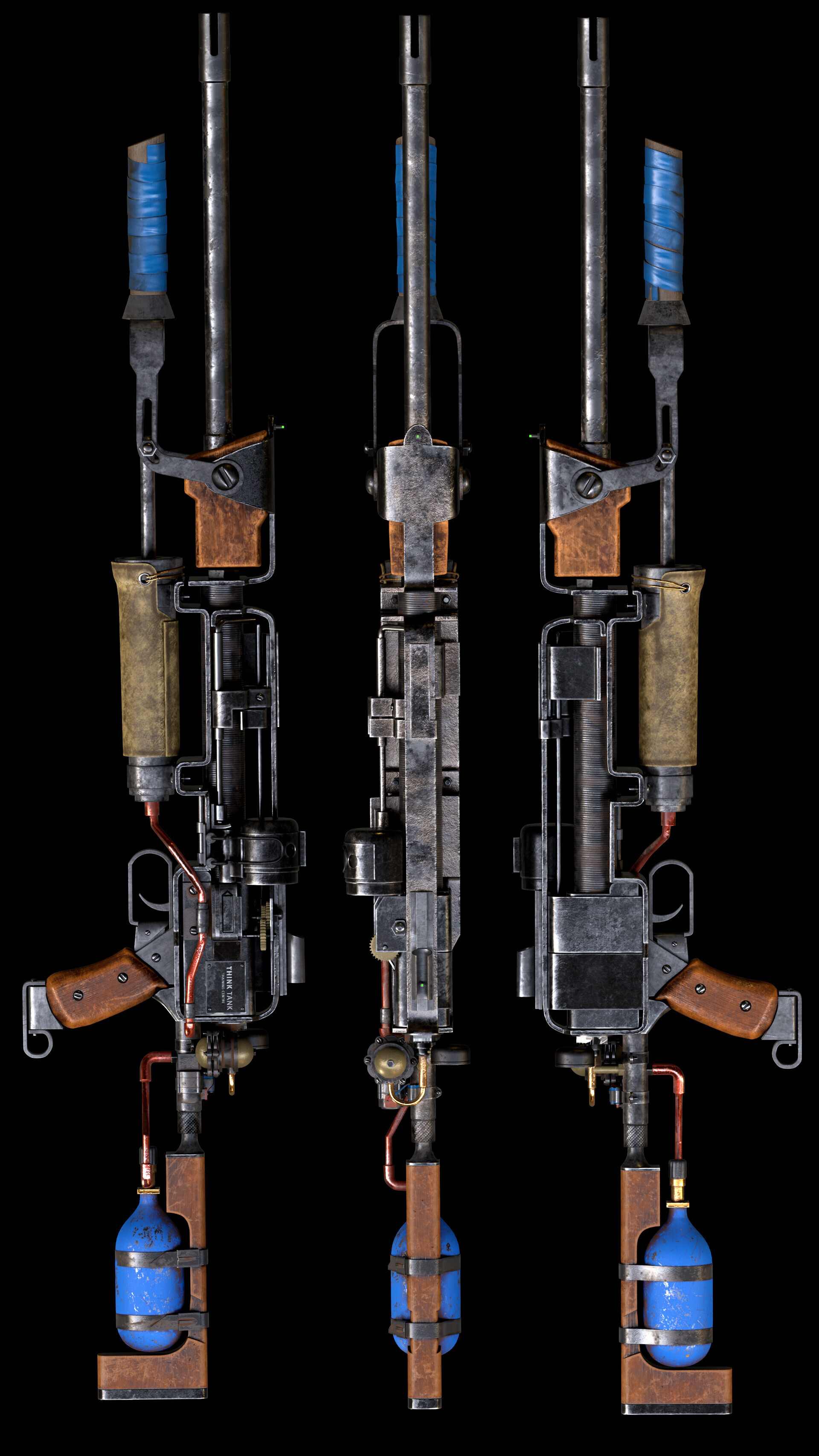 ArtStation - Tikhar_Gun in Metro Exodus