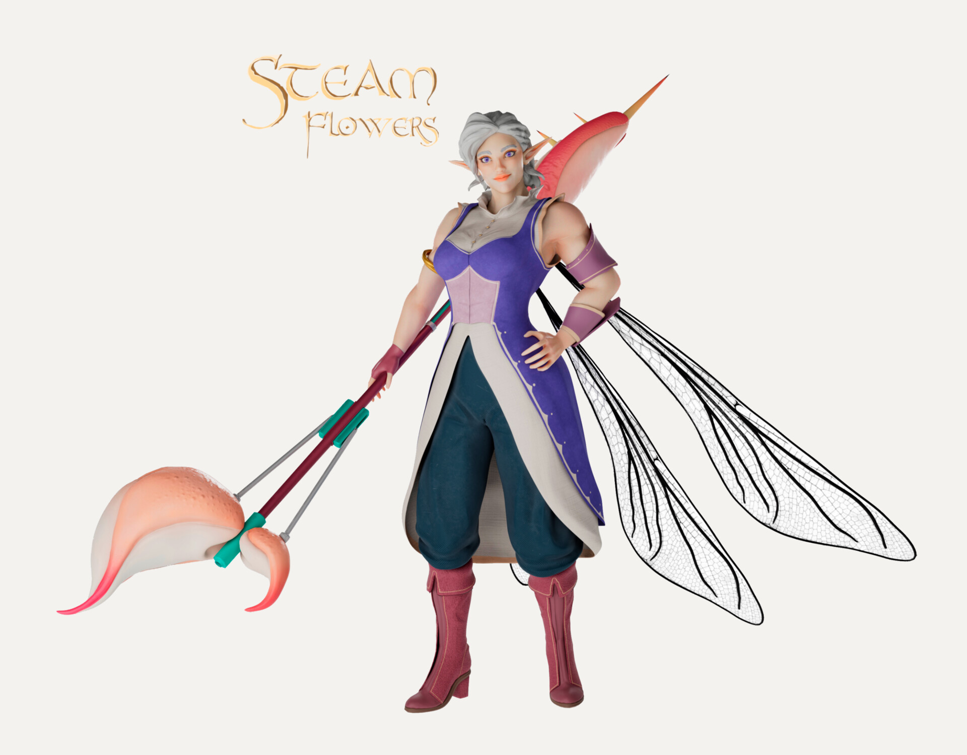 ArtStation - Steam Flowers / Cala