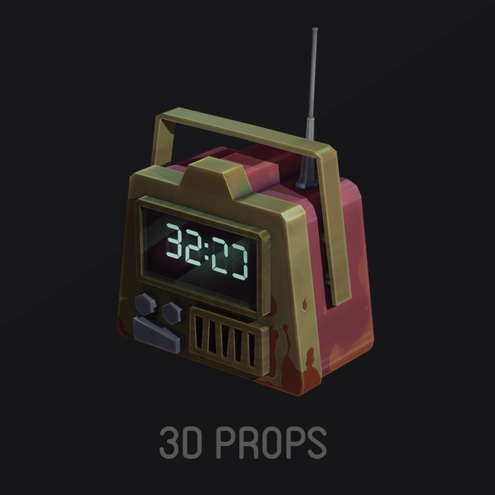 ArtStation - 3D props