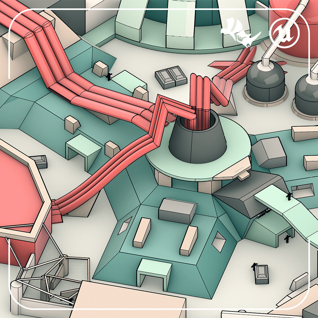 ArtStation - Penetrated Nuclear Reactor