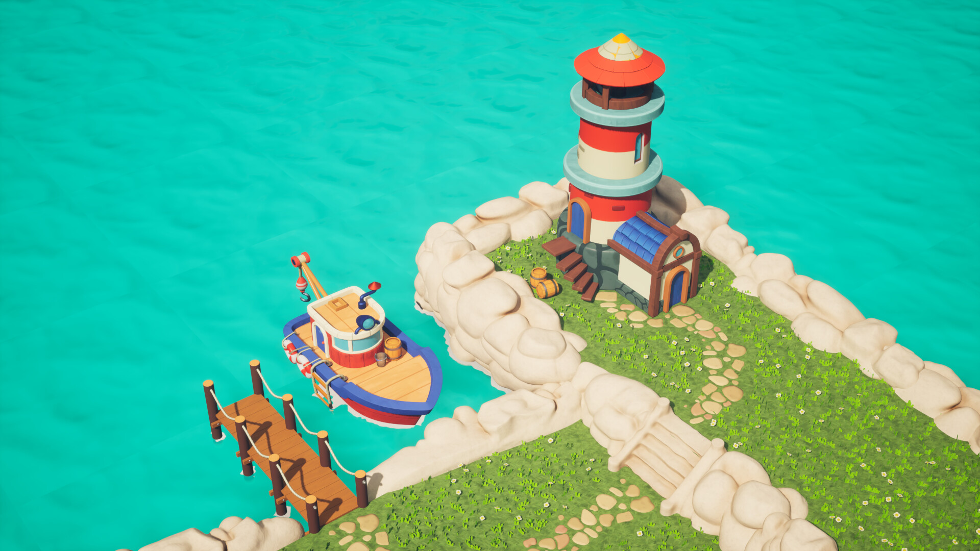 ArtStation - Isometric Island