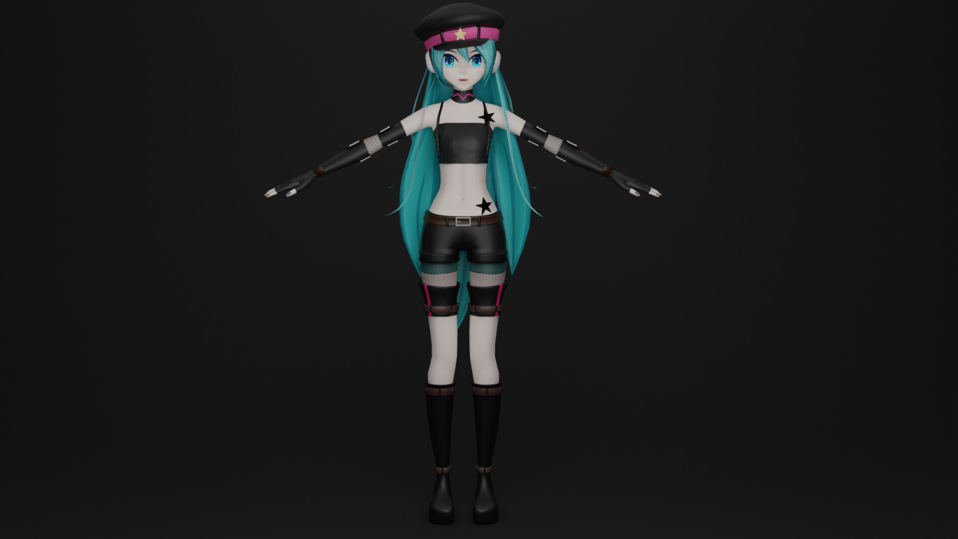 ArtStation - Hatsune Miku Punk