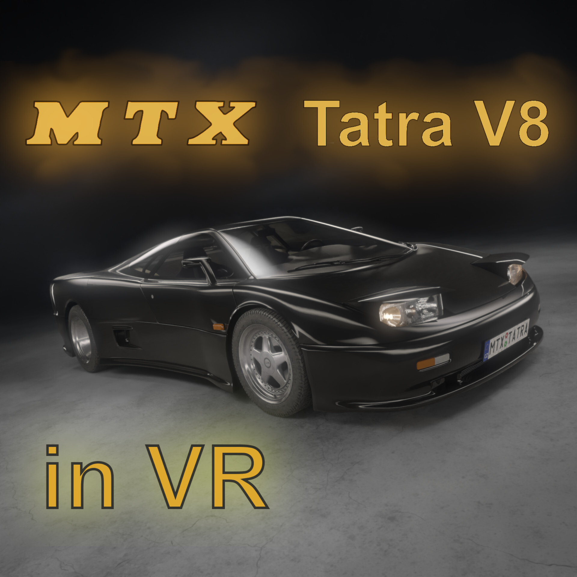 ArtStation - MTX Tatra V8 in VR | Unreal Engine VR | Blender model