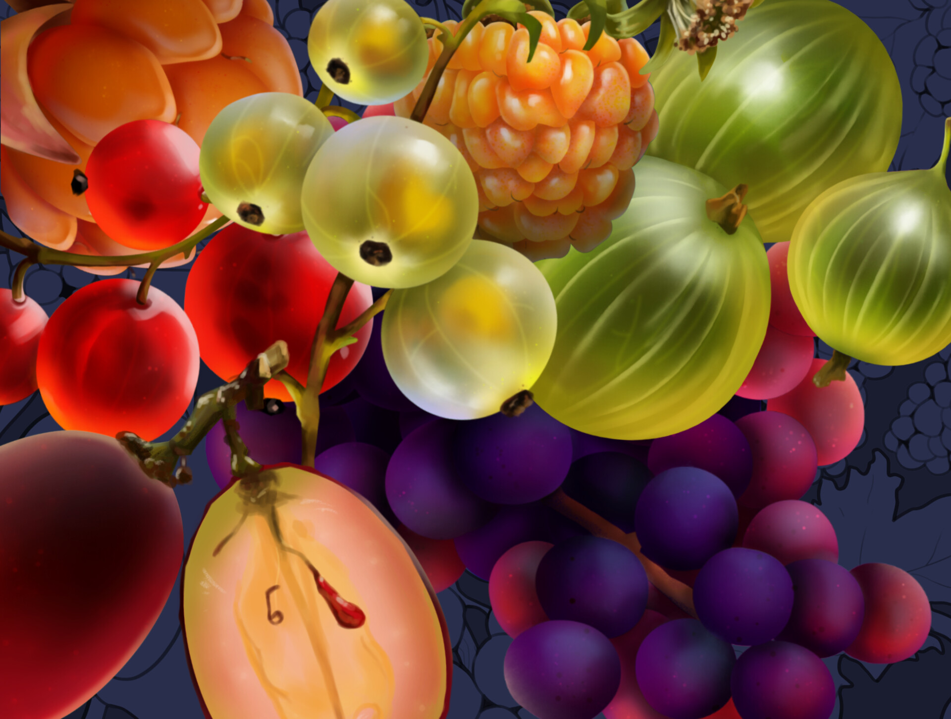 ArtStation - Berries icons