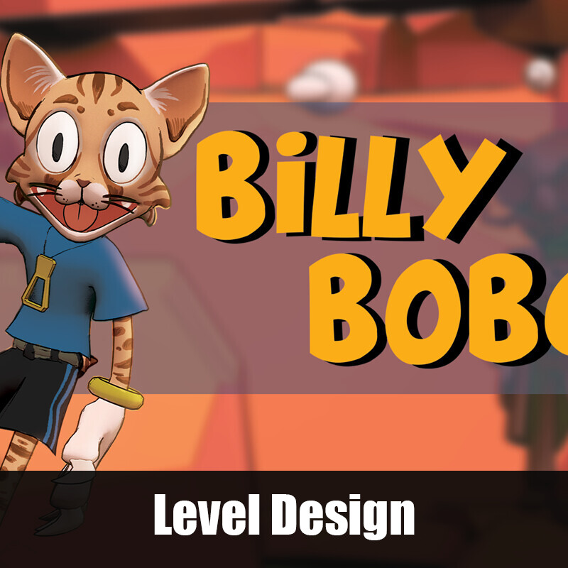 ArtStation - Billy Bobcat (WIP) - Mascot Platformer Level Design