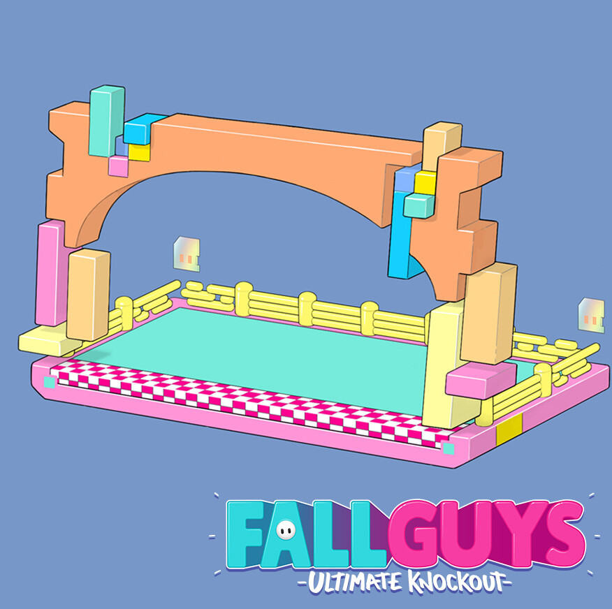 ArtStation - Fall Guys Season 10 Level Works