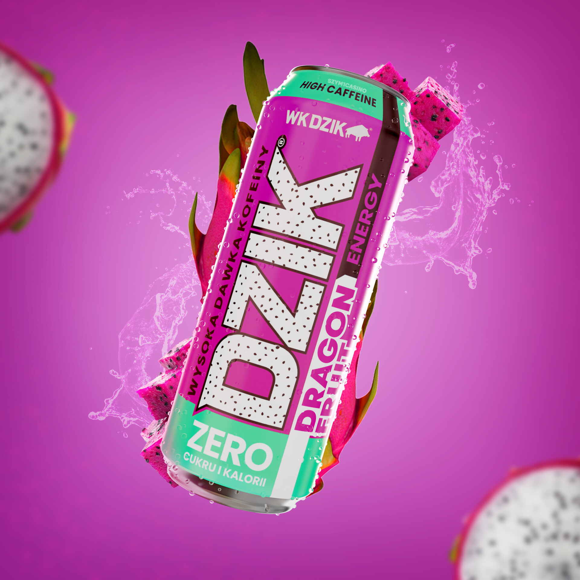 ArtStation - WK DZIK energy drink- concept art