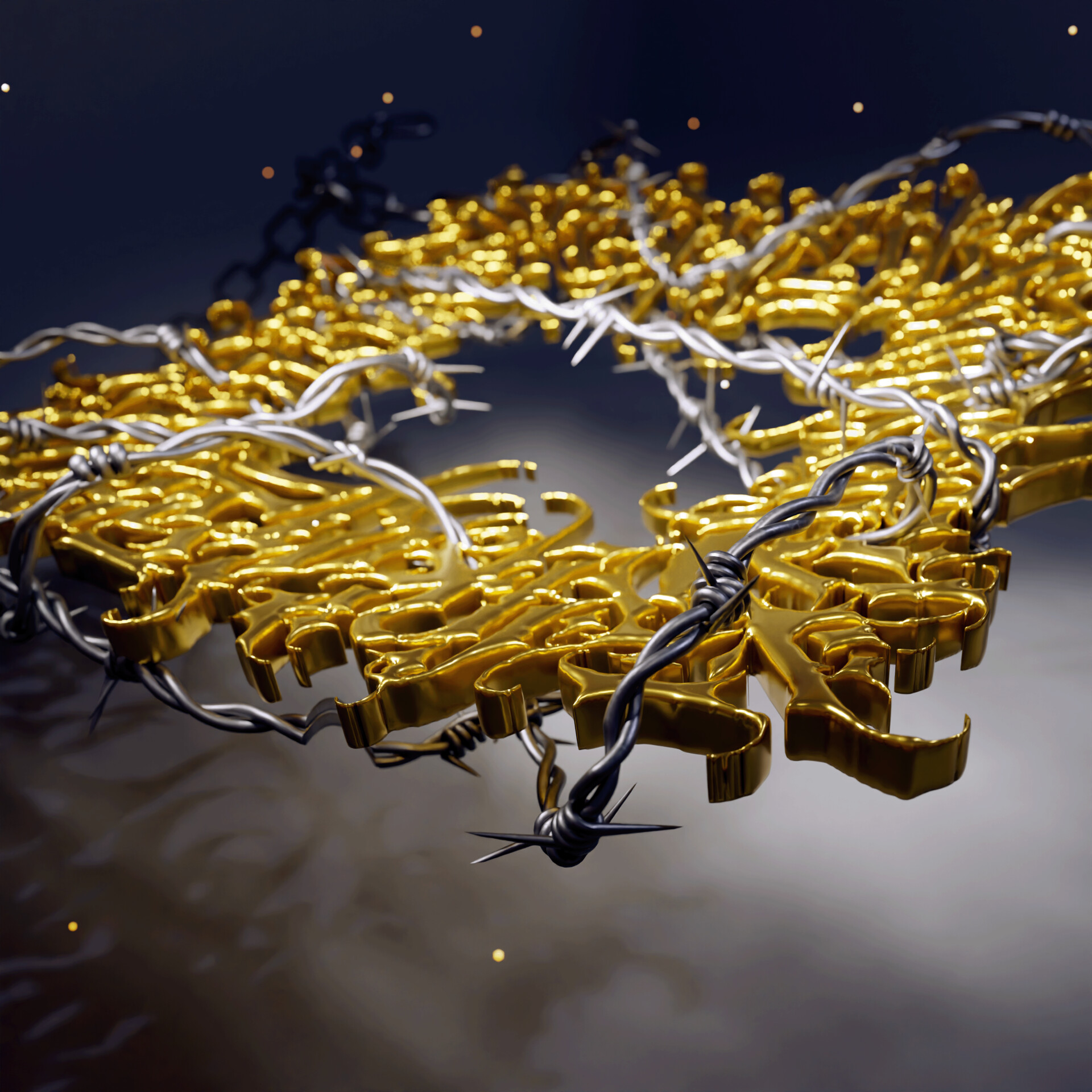 ArtStation - Calligraphy 3D