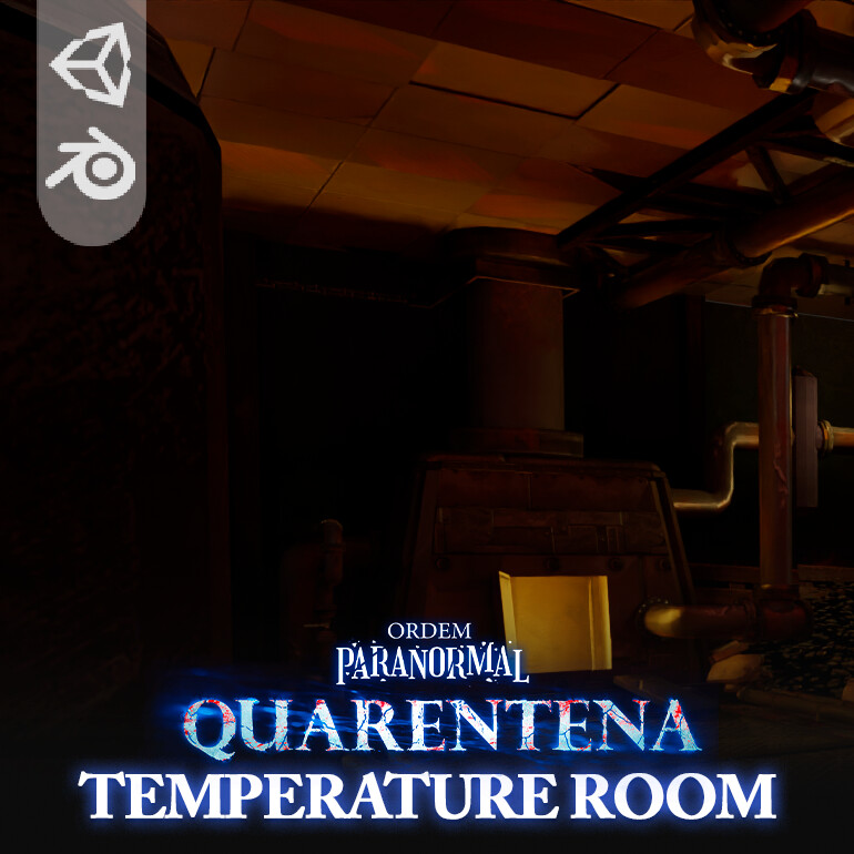 ArtStation - Temperature Room | Glacius Plant | Ordem Paranormal Quarentena