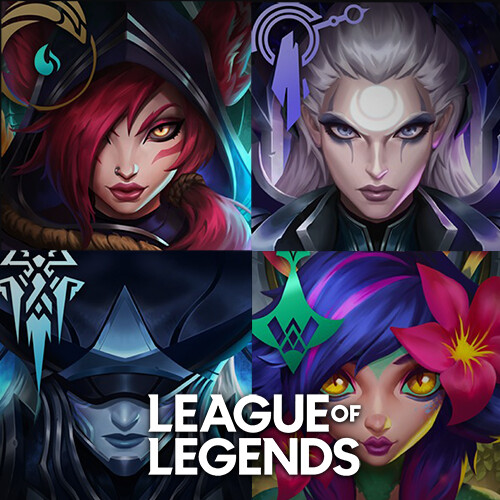 ArtStation - League of Legends - Champion Illustration Icons