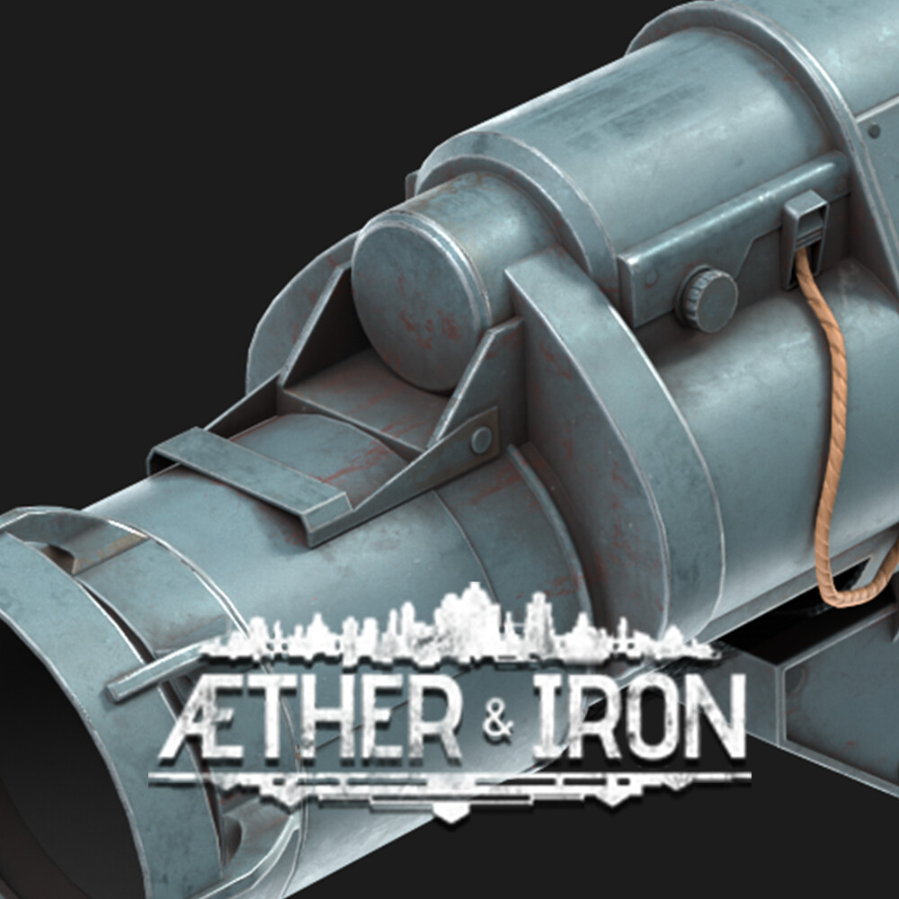 ArtStation - Aether & Iron: Missile Launcher
