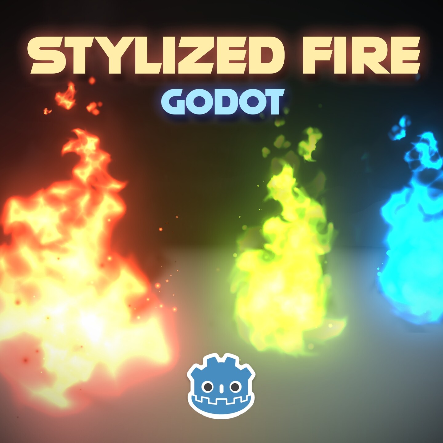ArtStation - Godot VFX - Stylized Fire - Tutorial