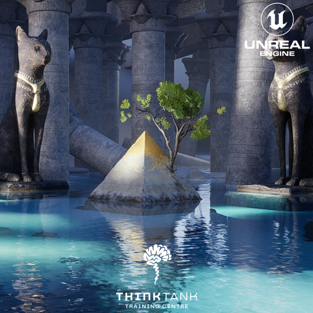 ArtStation - Flooded Temple