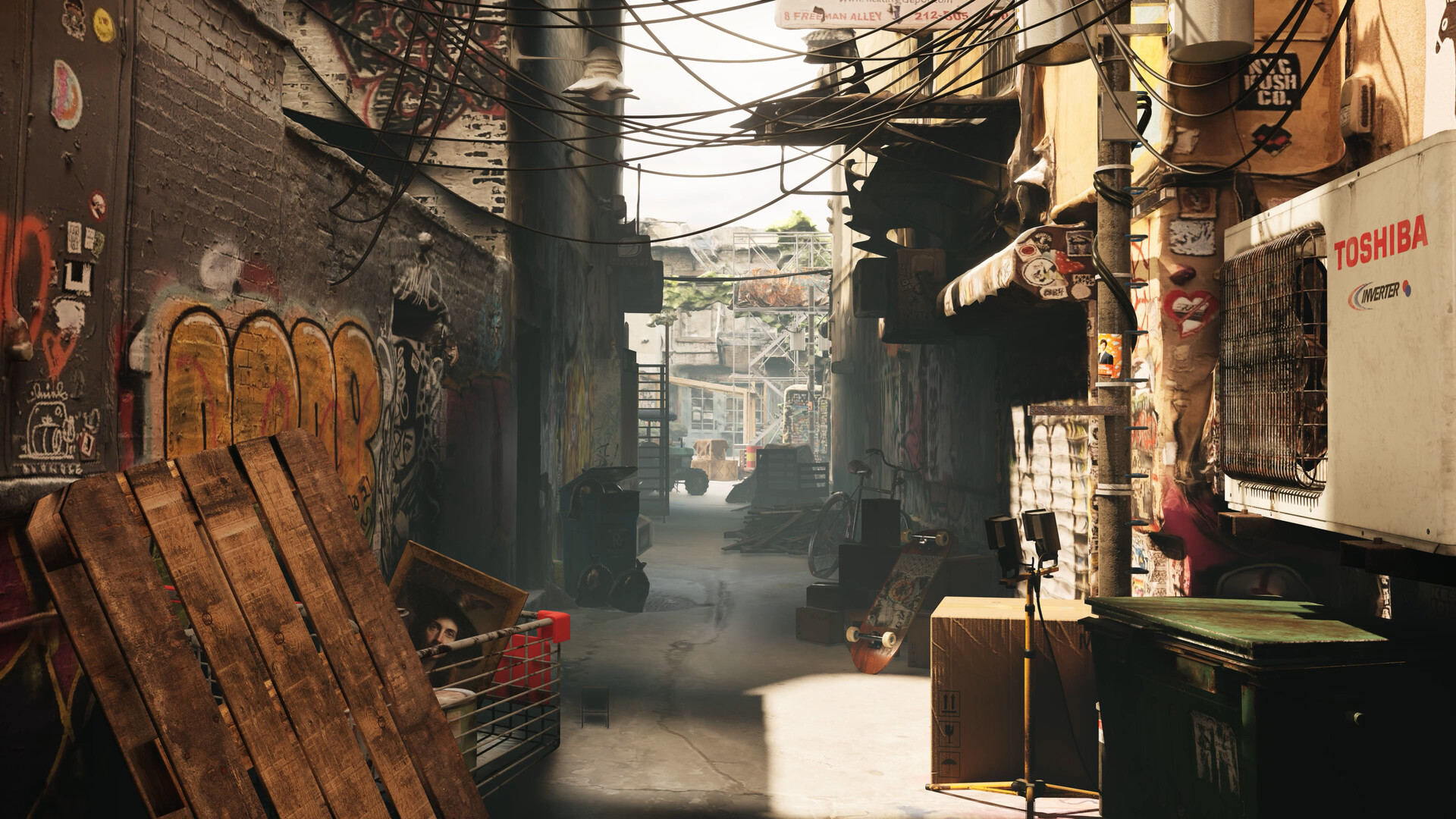ArtStation - Environment Design_Alley