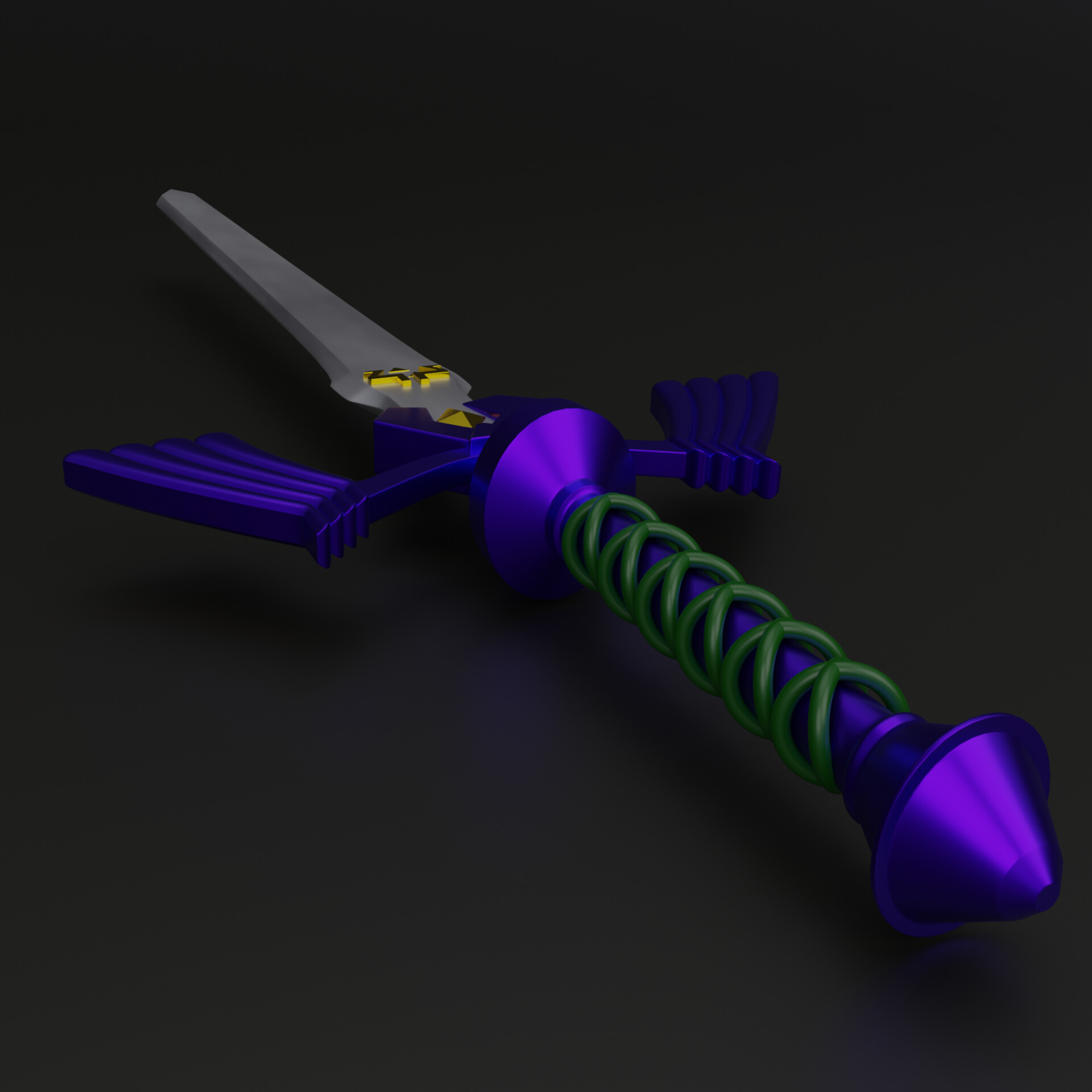 ArtStation - Zelda Master Sword