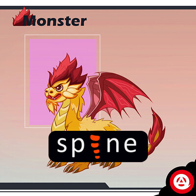 ArtStation - Monster character design and spine animation